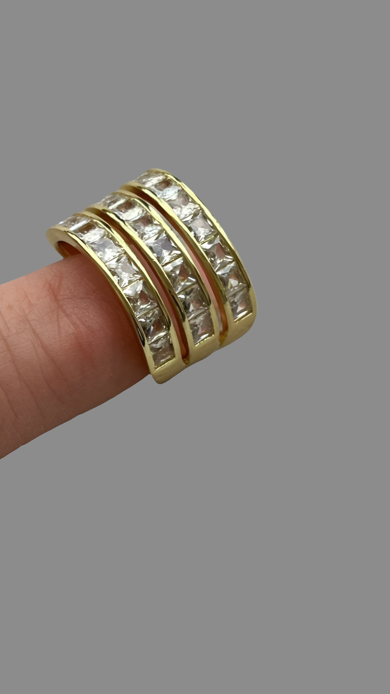 Anillo Matrix Gold – Valianne Accesorios